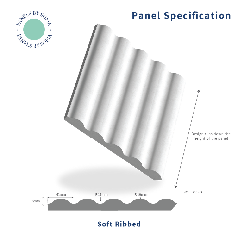 Soft Ribbed Wall Panels – Up to 25% Off – Panels by Sofia