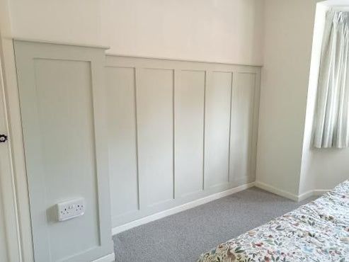 Shaker Wall Panelling Kit | Panels by Sofia | UK Made Paintable Panels