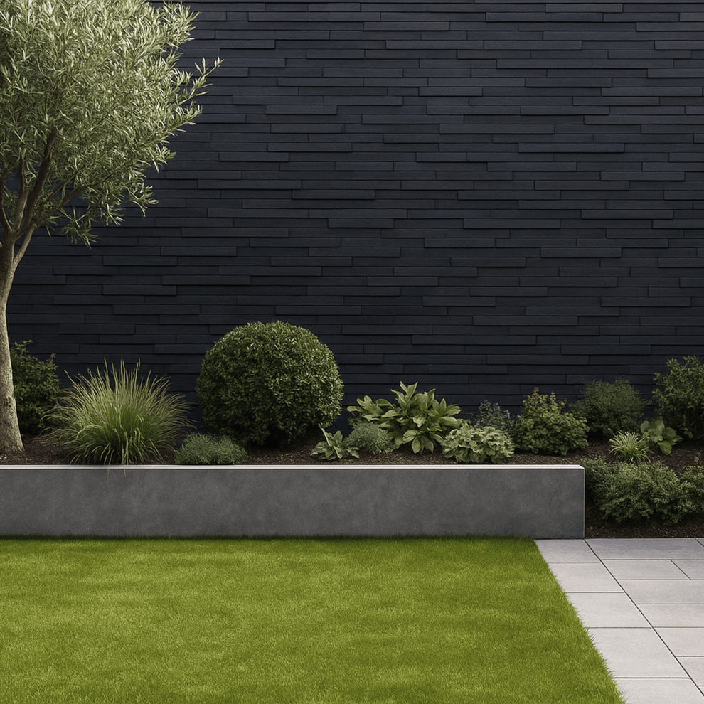 Charcoal Split Face Wood Cladding – Reclaimed Wall Panels – Up to 25% ...