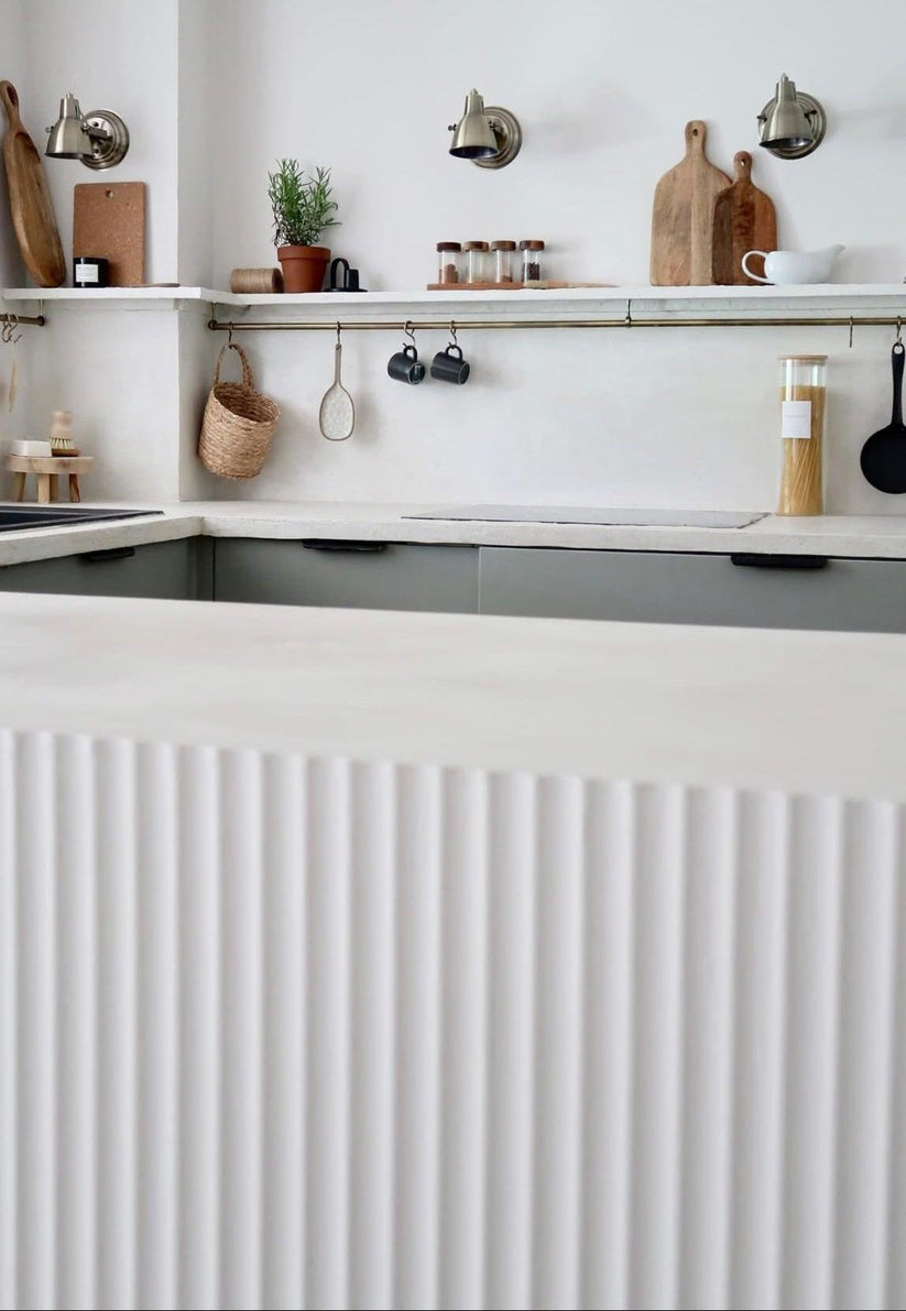 Mini Fluted Wall Panels | Panels by Sofia | UK Made MDF Wood Panelling