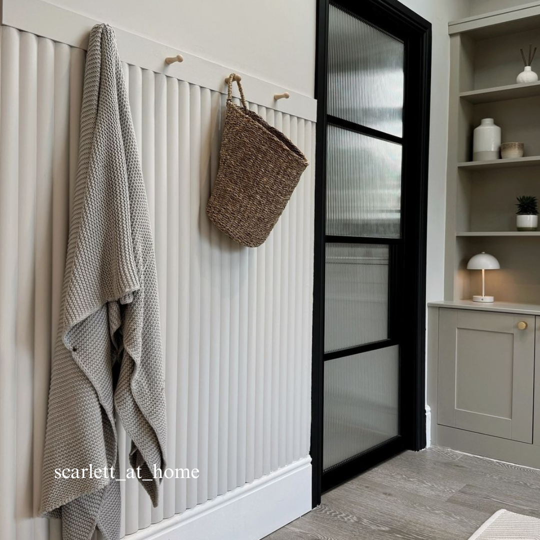 Ribbed Wall Panels | Panels by Sofia | UK Made MDF Wood Panelling