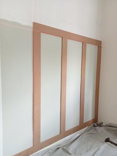 Shaker Wall Panelling Kit | Panels by Sofia | UK Made Paintable Panels