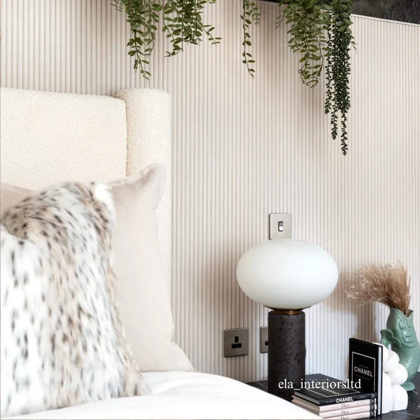 Mini Ribbed Wall Panels | Panels by Sofia | UK Paintable Wall Paneling