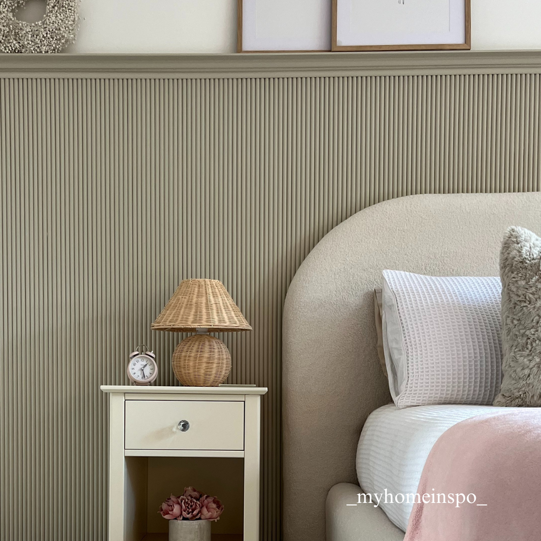 Ribbed Wall Panels | Round Fluted Panelling UK Made – Panels by Sofia