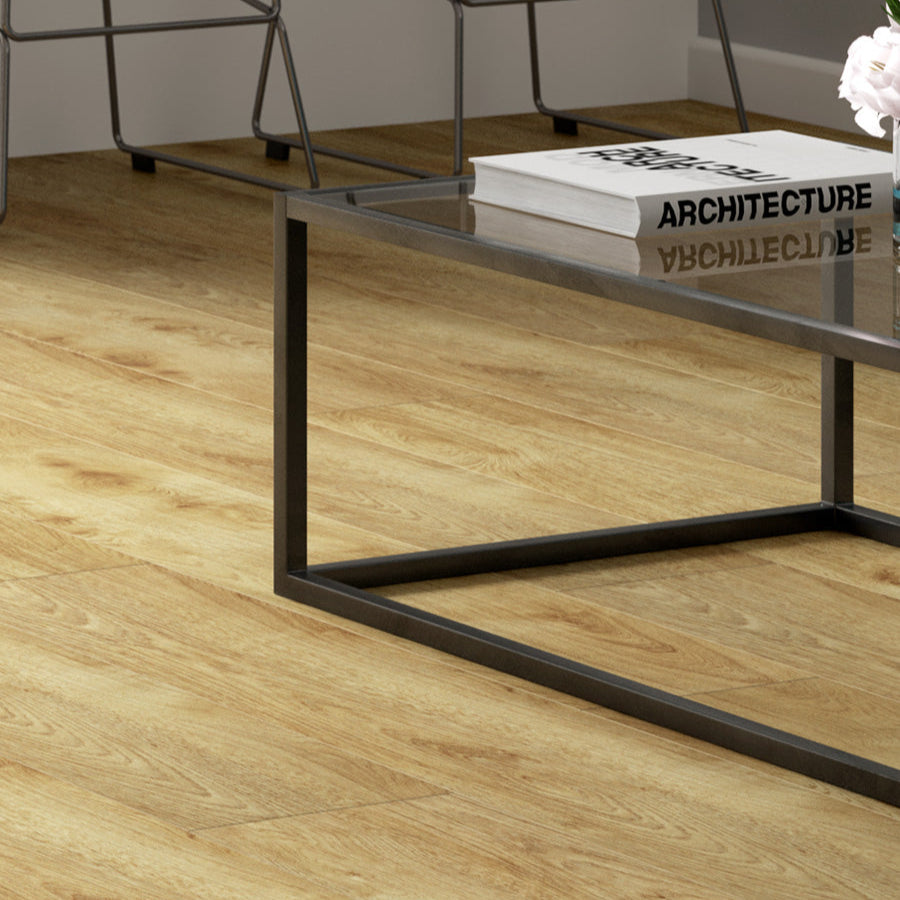 Honey Oak Luxury Vinyl Tile (LVT) Click Flooring - Wood Effect – Up to ...